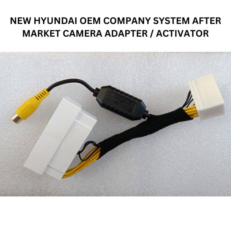 New Hyundai OEM System Company Stereo After Market Camera Adapter ...